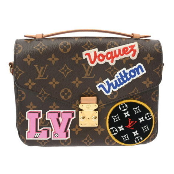 Louis Vuitton | Bags | Louis Vuitton Monogram Patches Pochette Metis Mm ...